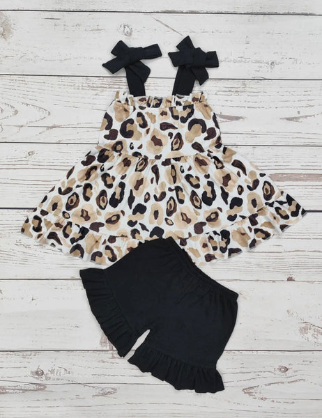 Girls Cheetah Printed Clothing Set – Twisted T Western & More